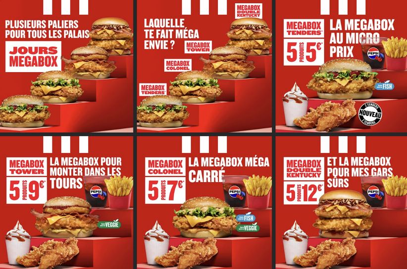 Megabox KFC à 5€ : 5 produits gourmands à saisir ! | Dealabs