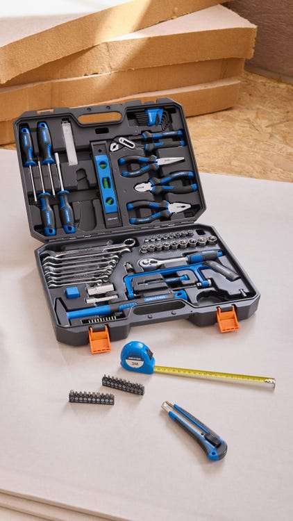 Kit d'outils Dexter 94 pièces à 49,90 € - Parfait pour vos réparations ...