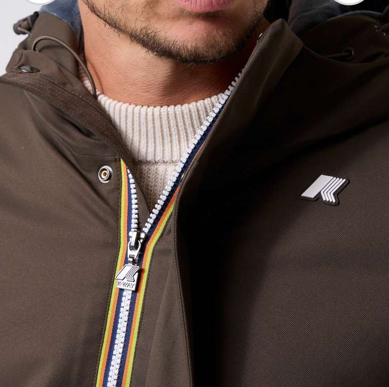 Vestes K-Way Jacko Kaki à 174,00 € - Sarenza | Dealabs