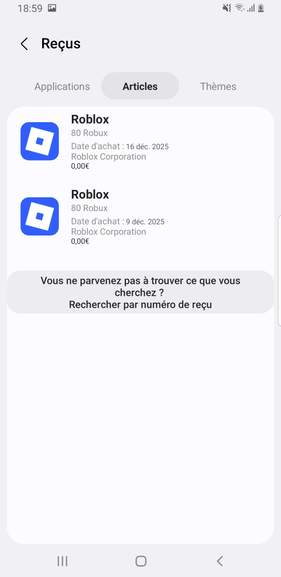 80 Robux offerts pour utilisateurs Samsung Galaxy à Samsung | Dealabs