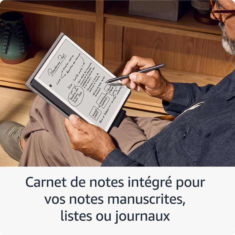 Prime Liseuse Kindle Scribe 32 Go Gris avec Stylet, à 269,99€ at Amazon ...