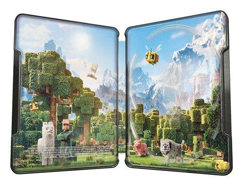 Minecraft, Le Film Édition Collector Steelbook Blu-ray 4K Fnac à 14,99 ...