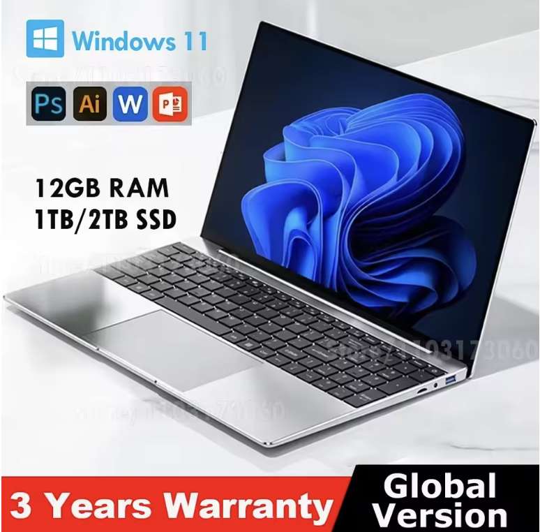 PC Portable 14,1 - Intel Atom A3950, 12 Go RAM, 512 Go SSD, 135,53€ at ...