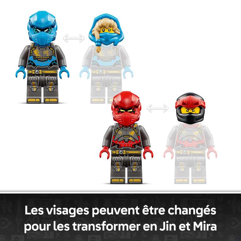 Jouet Lego Ninjago: Robots Titan jumeaux 71870 – à 28,63€ en Tickets E ...