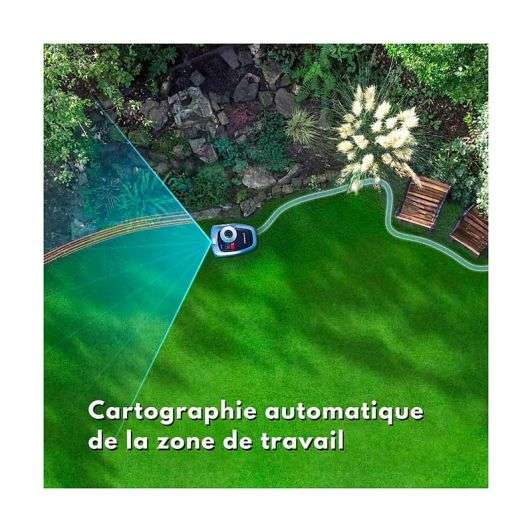 NAVIMOW i105e – Robot tondeuse sans fil, 500 m², IA, zéro câble at ...