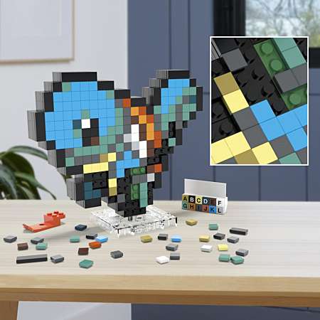 Pixel Art Carapuce – Jeu de construction Pokémon à petit prix chez E ...