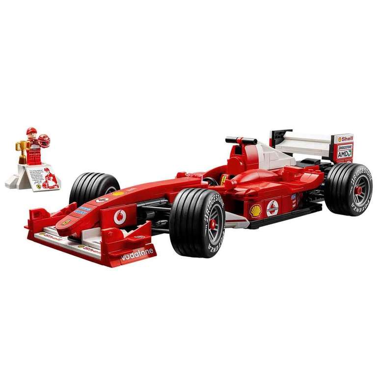 Ferrari F2004 & Schumacher LEGO Icons 11375 – via Smyths Toys à 59,99 ...