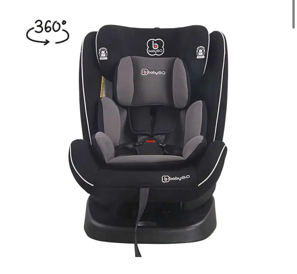 Siège auto 360° Isofix Nova Gr.0+/1/2/3 Noir ou Gris à 129,95€ chez ...