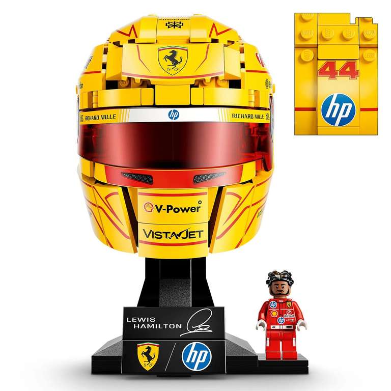 LEGO Editions Formula 1 43022 - Scuderia Ferrari HP Casque de Lewis ...