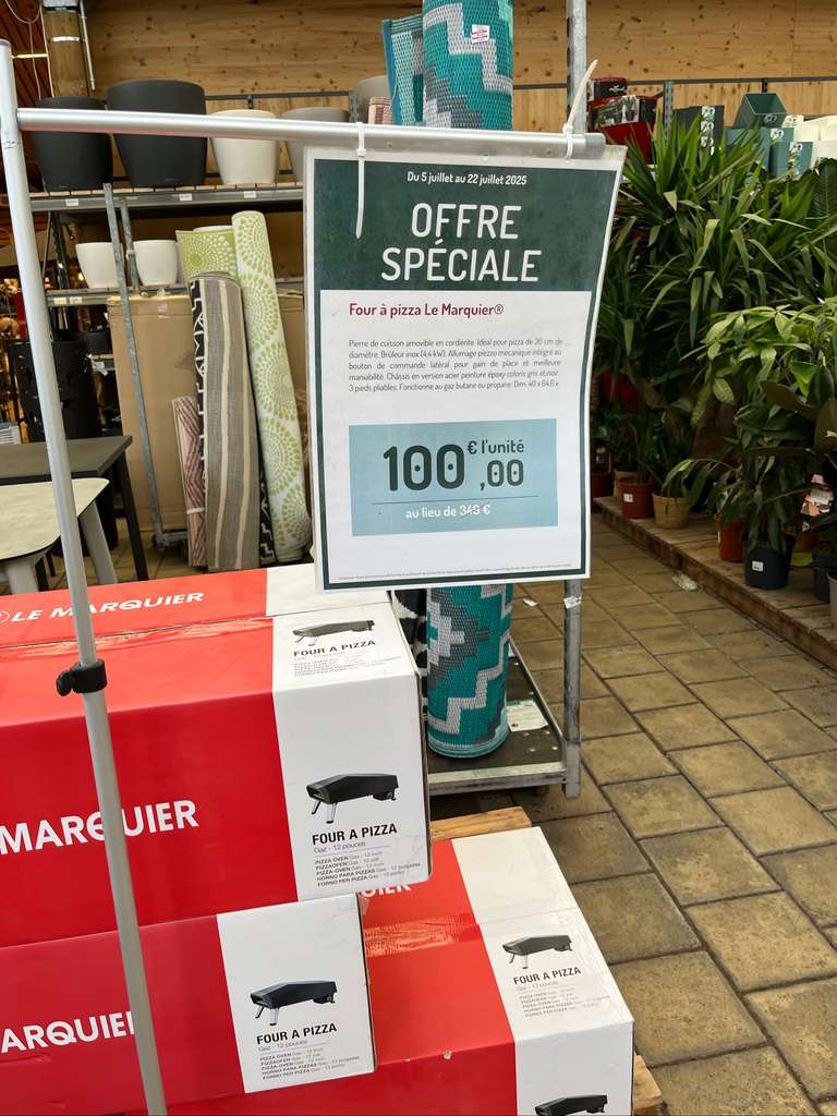 Four à pizza Le Marquier 100€ à Botanic Toulouse-Blagnac | Dealabs