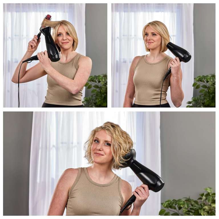 Sèche-cheveux Remington D3198 Ionique 2200W – rapide et sans frisottis ...