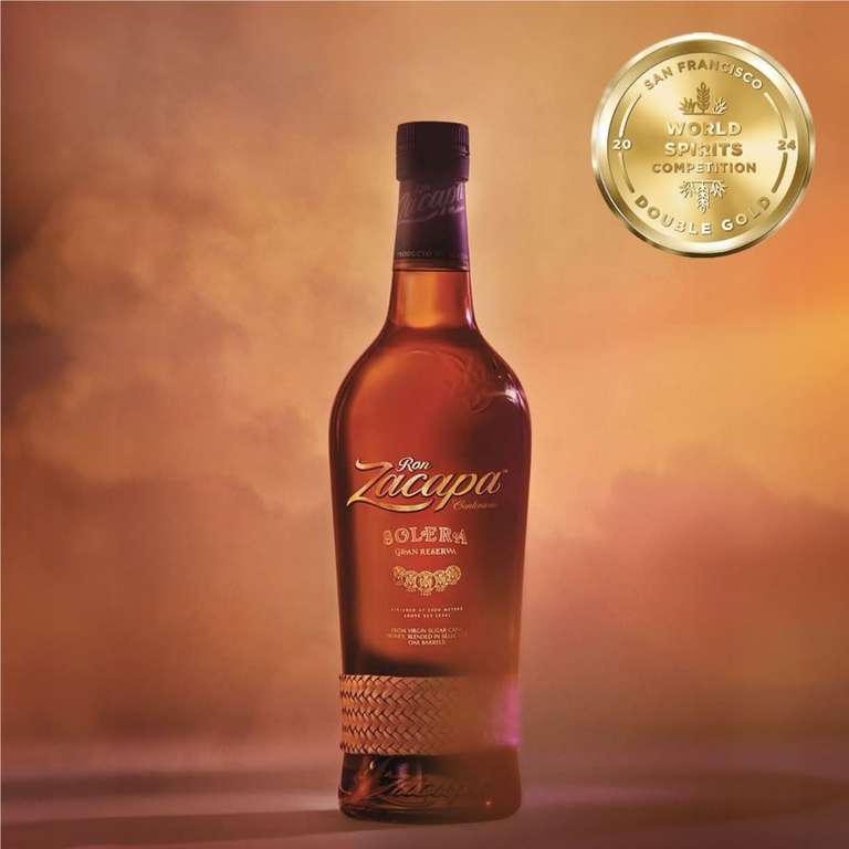 Rhum Zacapa Solera Gran Reserva 70cl 40% - qualité ultra premium, à ...