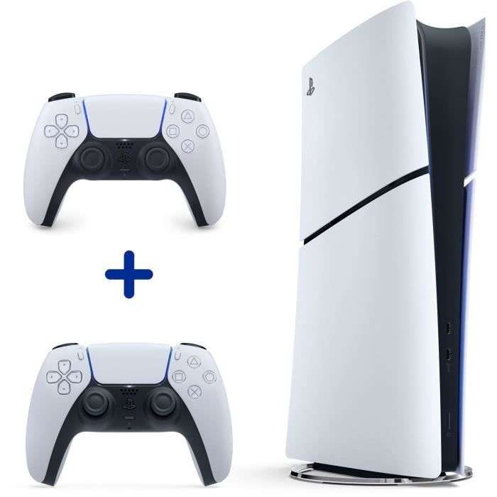 Pack PS5 Digital : Console Slim + FC26 + 2 Manettes à 389,00 € | Dealabs