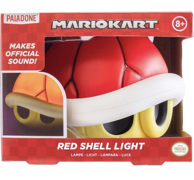Lampe Carapace Rouge Mario Kart 12 cm - 8,99 € chez Micromania Zing ...