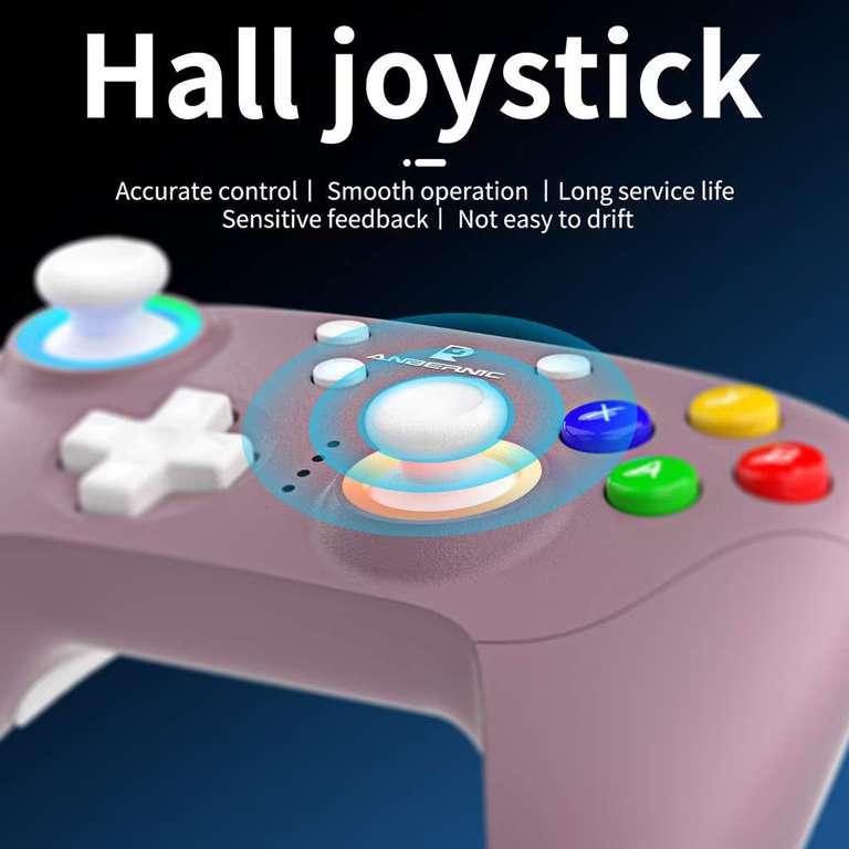 Manette ANBERNIC RG P01 – sticks et gâchettes Hall, PC/Switch/Android ...