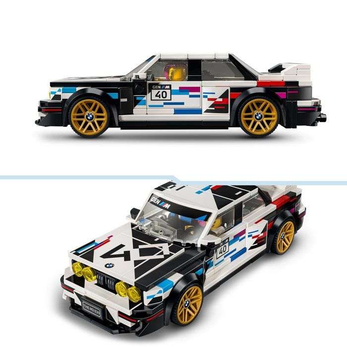 Lego Speed Champions 77263 BMW M3 (E30) 358 pièces, minifigurine at ...