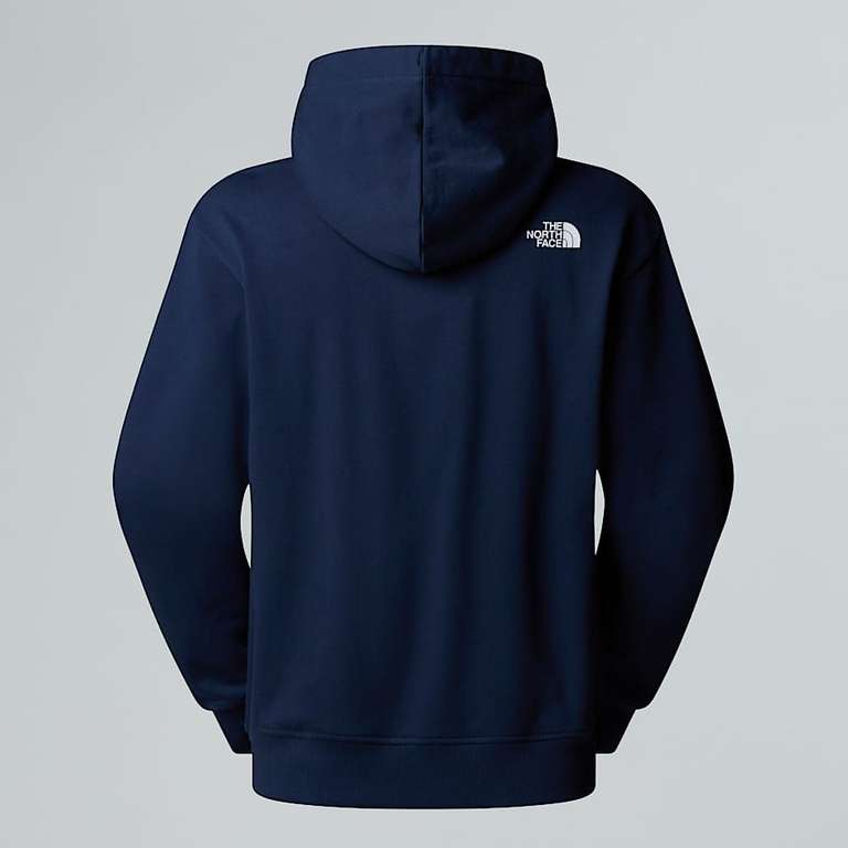 Sweat à capuche The North Face Mountain Logo Summit Navy – 100% coton ...