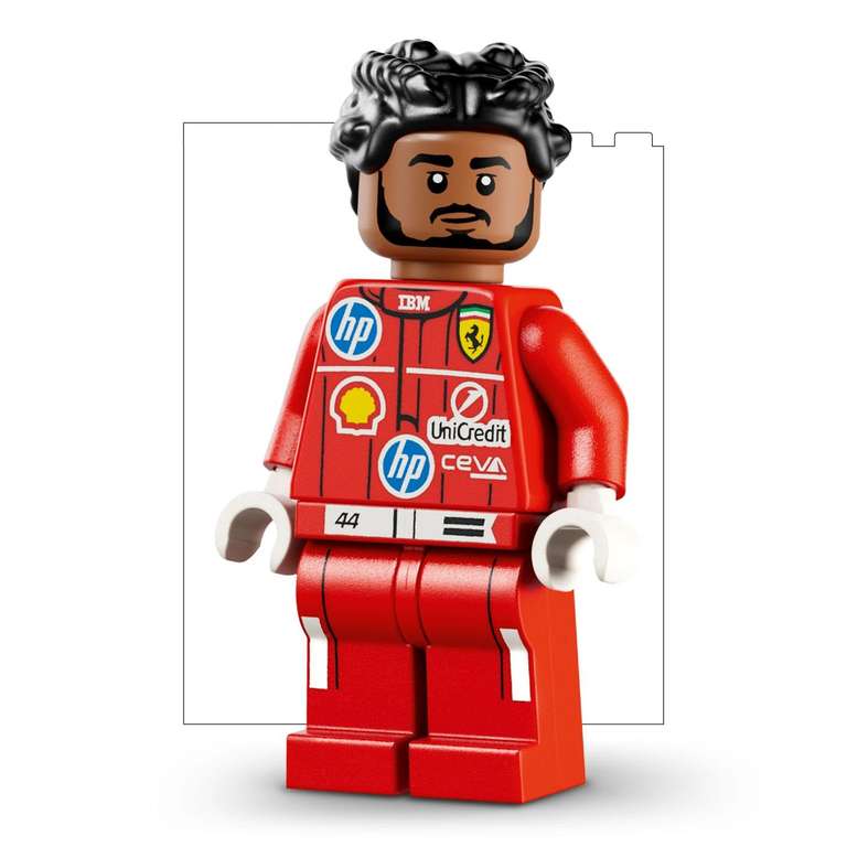 LEGO Editions Formula 1 43022 - Scuderia Ferrari HP Casque de Lewis ...