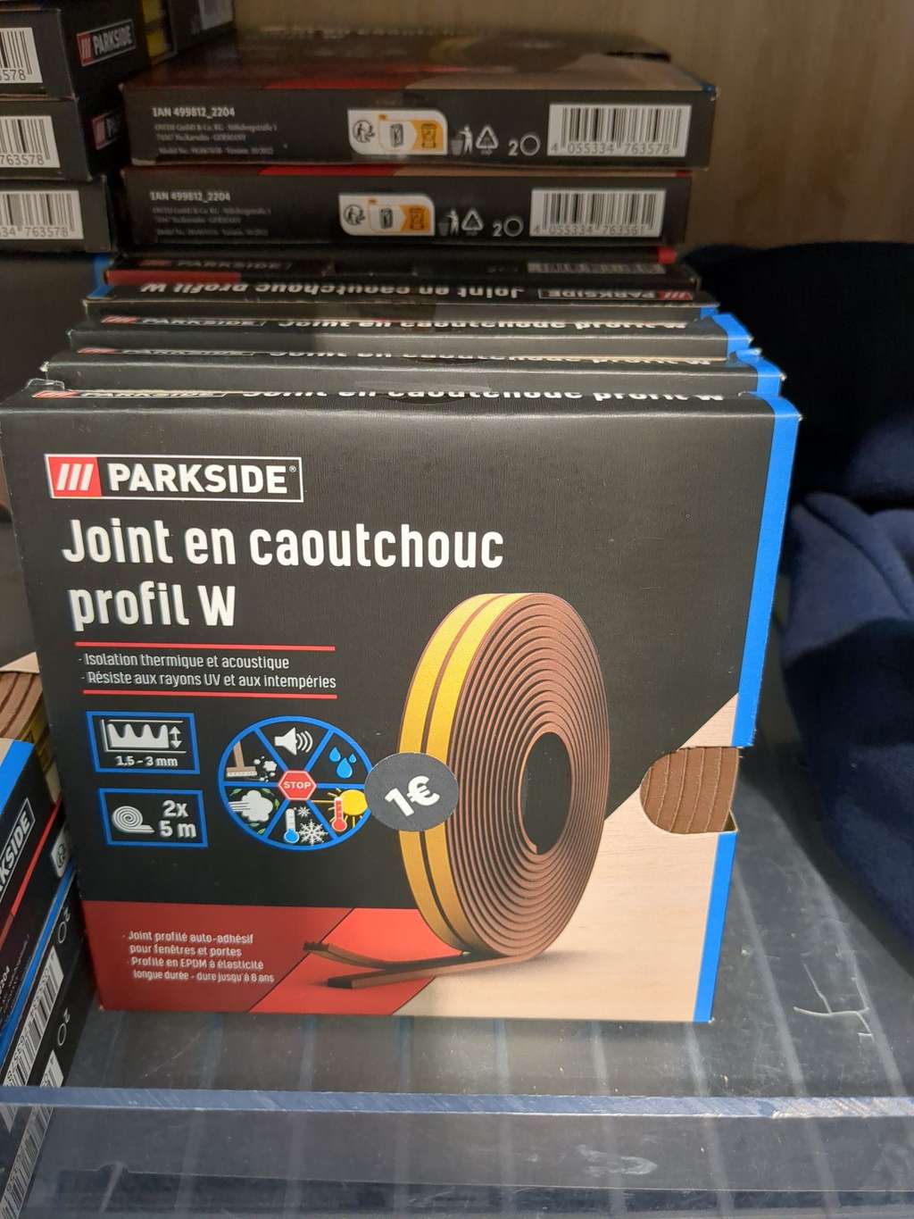 Joint en caoutchouc Parkside profil W - Plomeur (29) – Dealabs.com