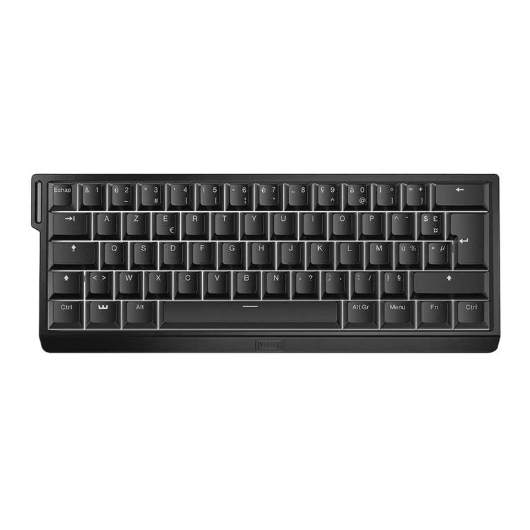 Wooting 60 HE+ ISO FR Noir à 169,90€ - Clavier gamer compact chez ...