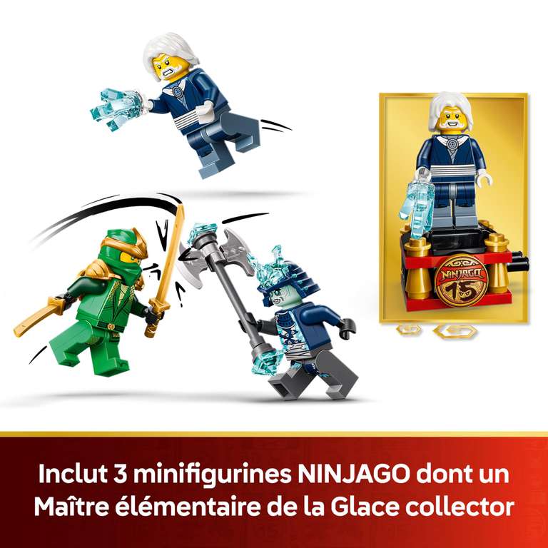LEGO NINJAGO 71860 Robot Titan Lloyd – 1293 pièces, 2 minifigs, à 74,99 ...