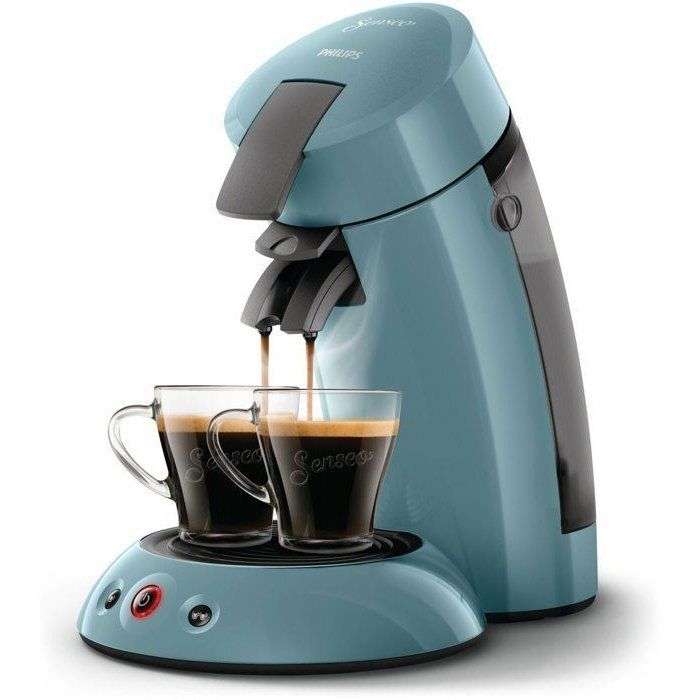 Cafetière à dosette Philips Senseo HD6553 – 21, Original Bleu Gris + 2 ...