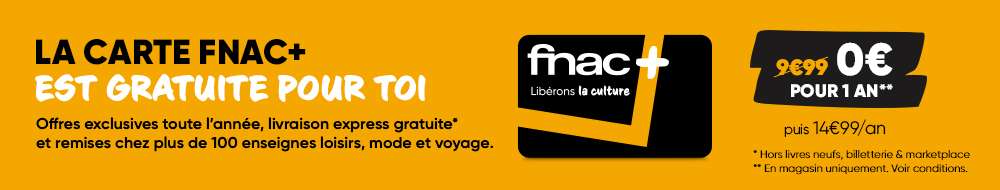 Carte Fnac+ offerte 1 an pour les 18-21 ans à Fnac | Dealabs