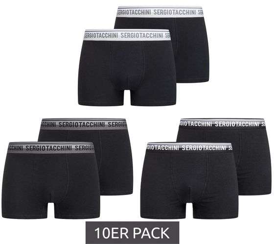 Lot de 10 Boxers Sergio Tacchini, Taille M à XXL à 33,28€ chez Outlet ...
