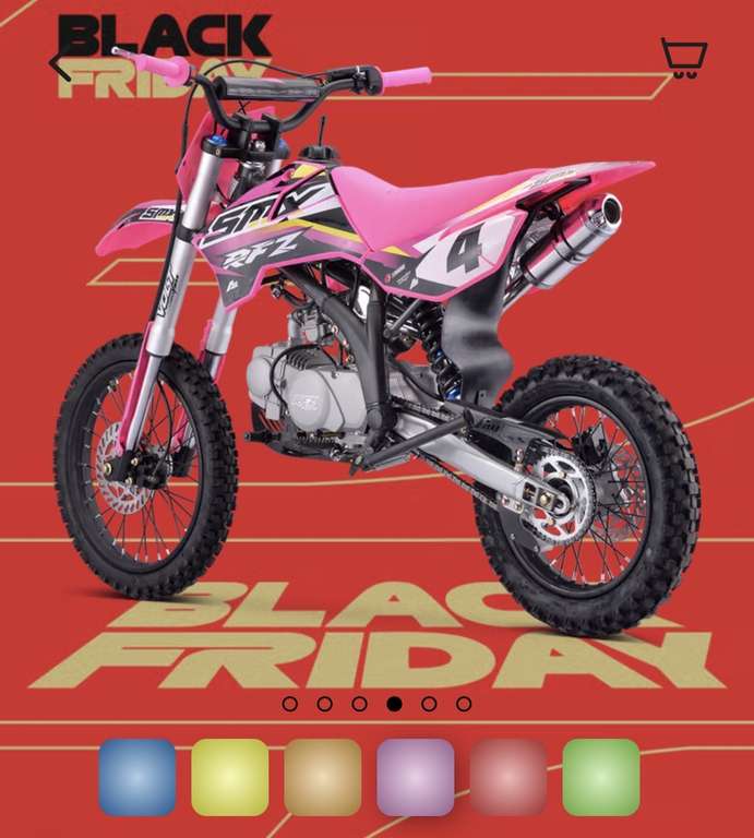 Dirt bike SMX RFZ Enduro 125cc - Aventure à 499,00 € chez SmallMX | Dealabs