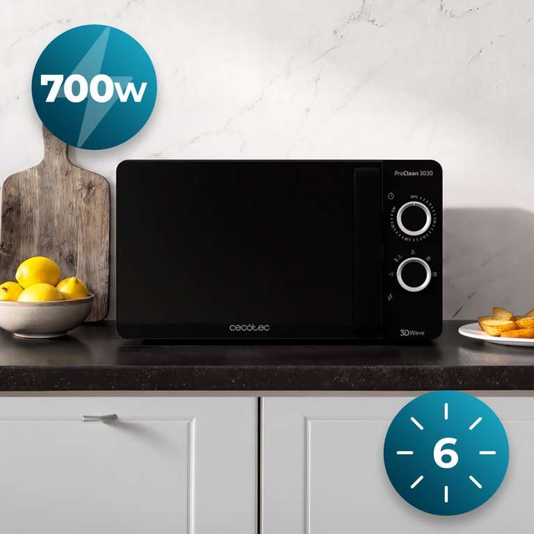 Micro-ondes ProClean 3030 Wave 700W 20L at Amazon -38% 54,90€ | Dealabs