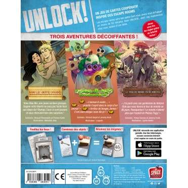 Jeu de Société Unlock! Mythic adventures – Dealabs.com