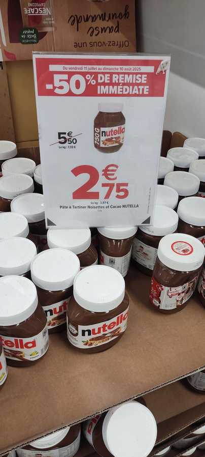 Bons plans Nutella : promotions en ligne et en magasin » Dealabs